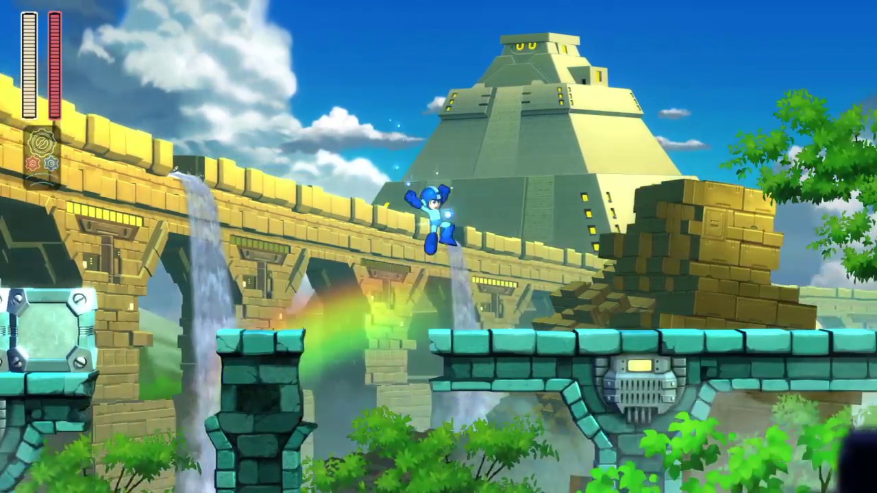 Mega Man 11 Demo Version Block man stage - YouTube