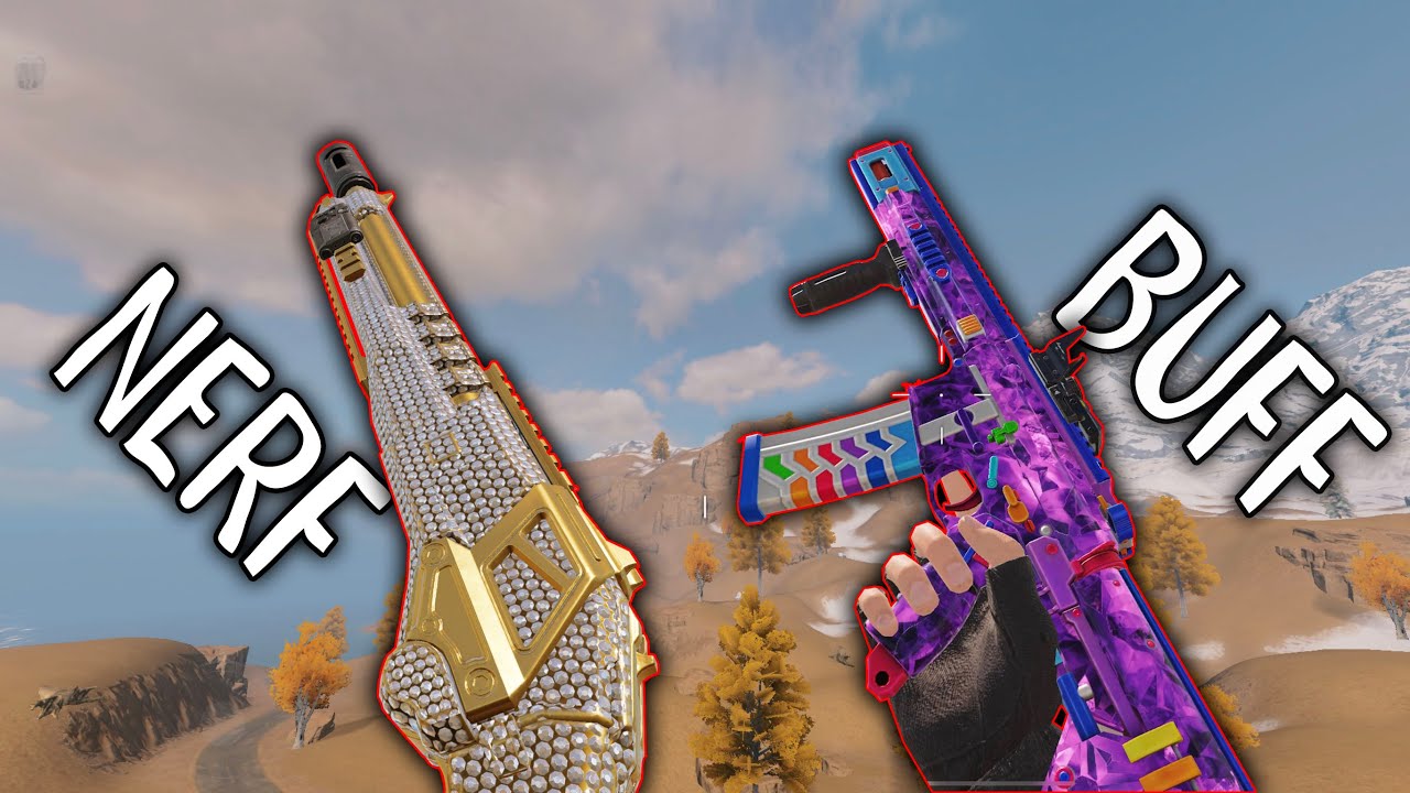 M4 after BUFF & HS0405 after NERF in NEW UPDATE | MID & END Solo vs ...