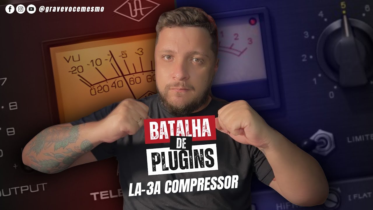 🤜🤛Batalha de Plugins - LA-3A Compressor - YouTube