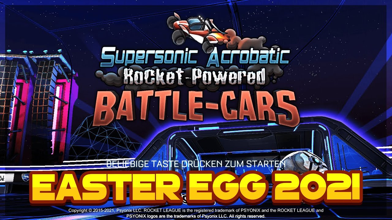*OMG* EASTER EGG 2021 IN ROCKET LEAGUE! 😱 | Rocket League deutsch - YouTube