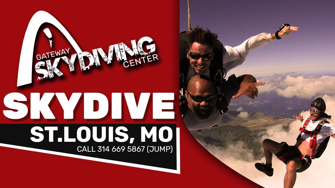 Skydive St. Louis,MO Call 314 669 5867 (JUMP) - YouTube