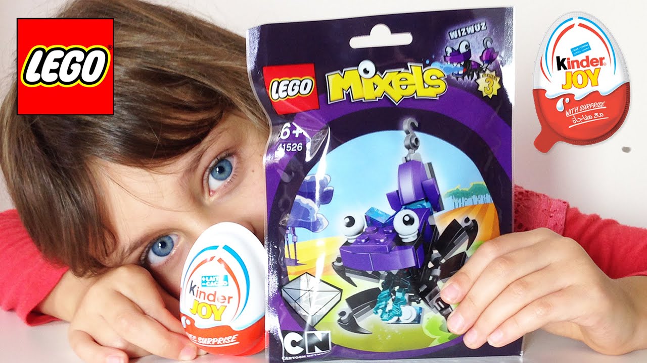 [OEUF & JOUET] Kinder Joy , Lego Mixels (Wizwuz) - Kinder Joy Egg & Toy ...