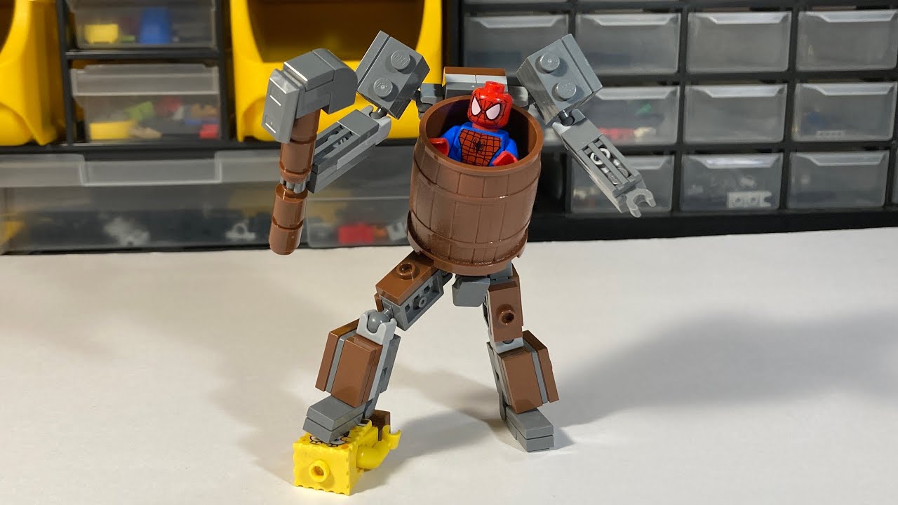 I Built a Medieval LEGO Barrel Mech - YouTube