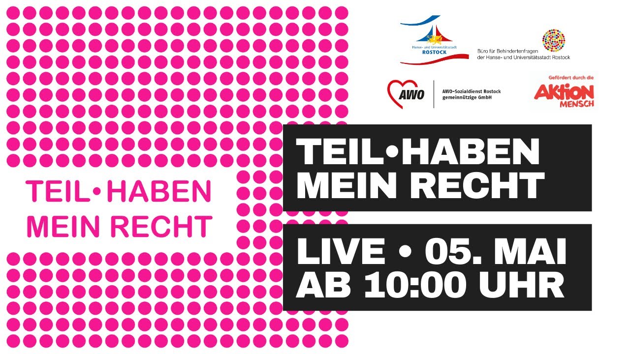 Ausstellung TEIL•HABEN MEIN RECHT ab dem 05. Mai 2021 in der ...