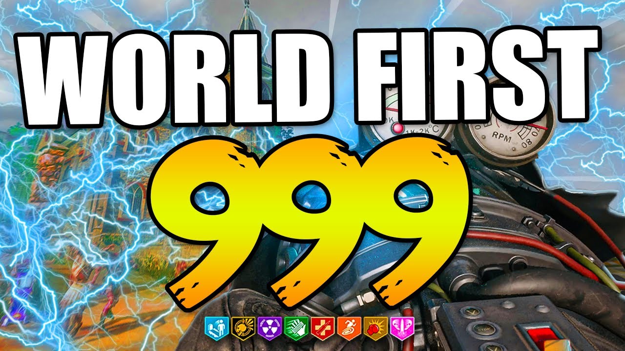 WORLD'S FIRST ROUND 999 EASTER EGG BOSSFIGHT IN BLACK OPS 6 ZOMBIES ...