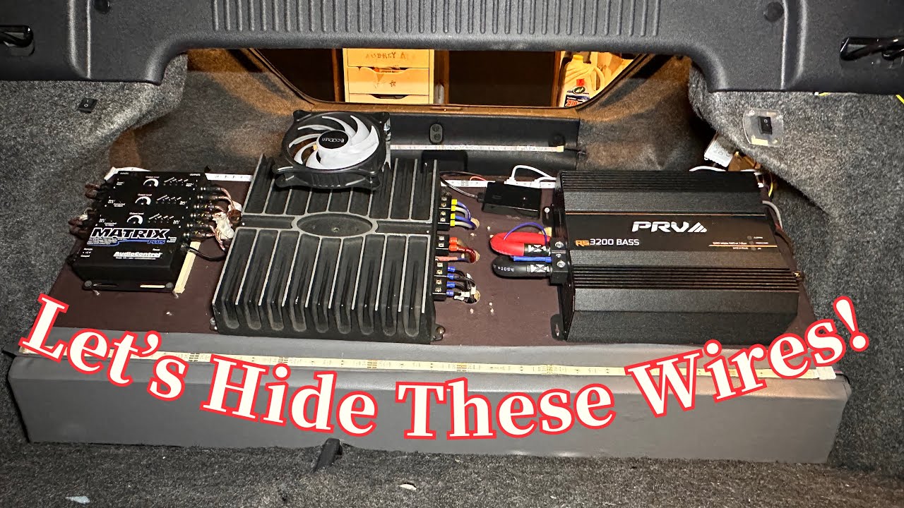 Build a Custom Cover Panel for Your Car Audio Amplifier Rack.🔊🔊 - YouTube