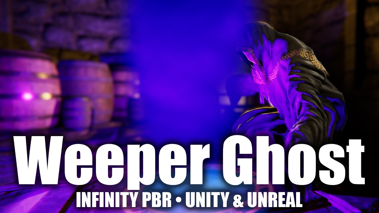 Weeper Ghost Character Pack for Unity & Unreal | Infinity PBR - YouTube
