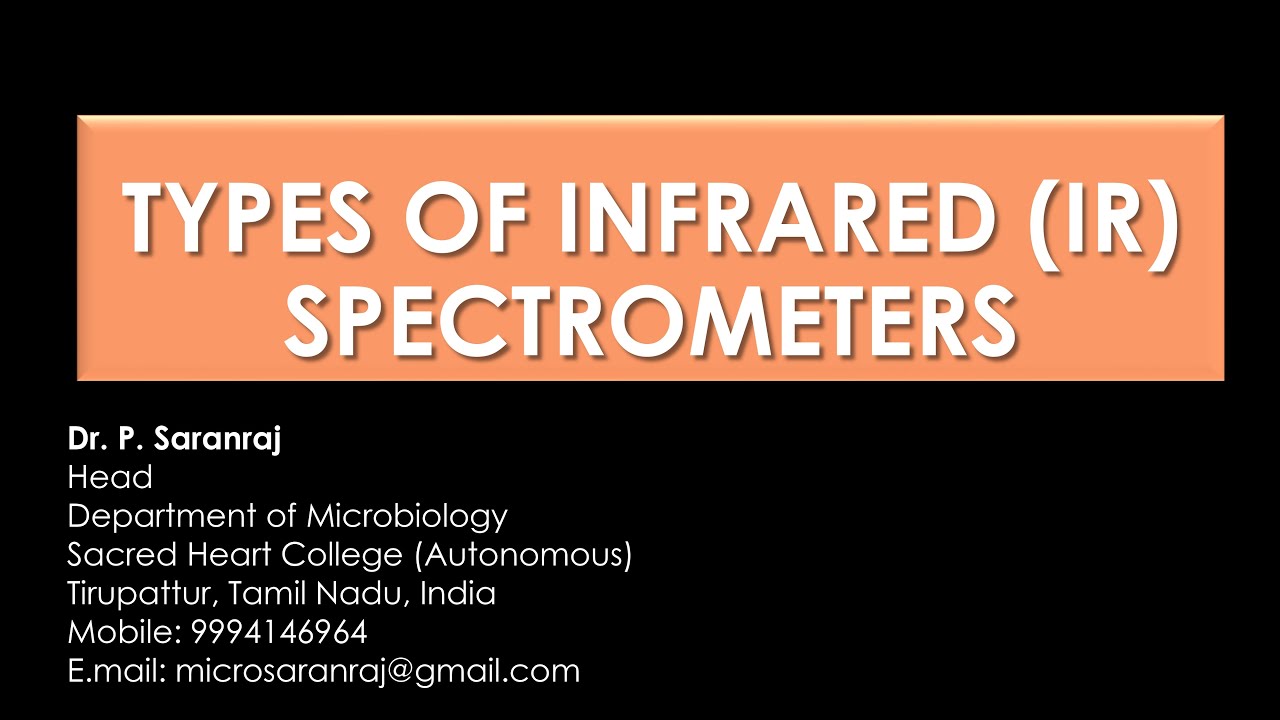 Types of Infrared (IR) Spectrometers - YouTube