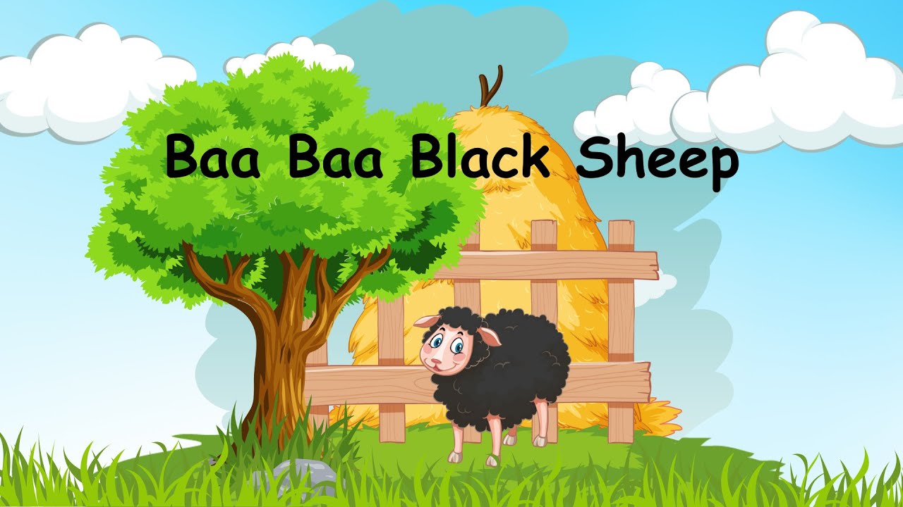 Baa Baa Black Sheep | Nursery Rhymes & Kids Songs - YouTube