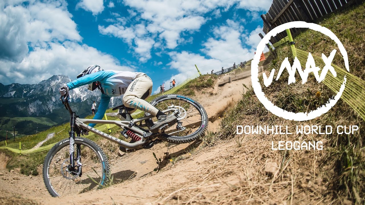 🇦🇹 vMAX RAW Leogang 🤩 Bist du deppert?! DOWNHILL-ACTION vom WORLD CUP ...