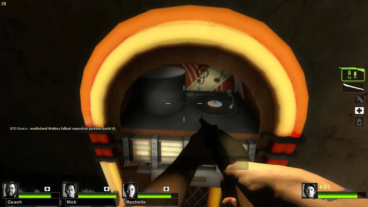 Fallout Equestria jukebox mod for left 4 dead 2 - YouTube