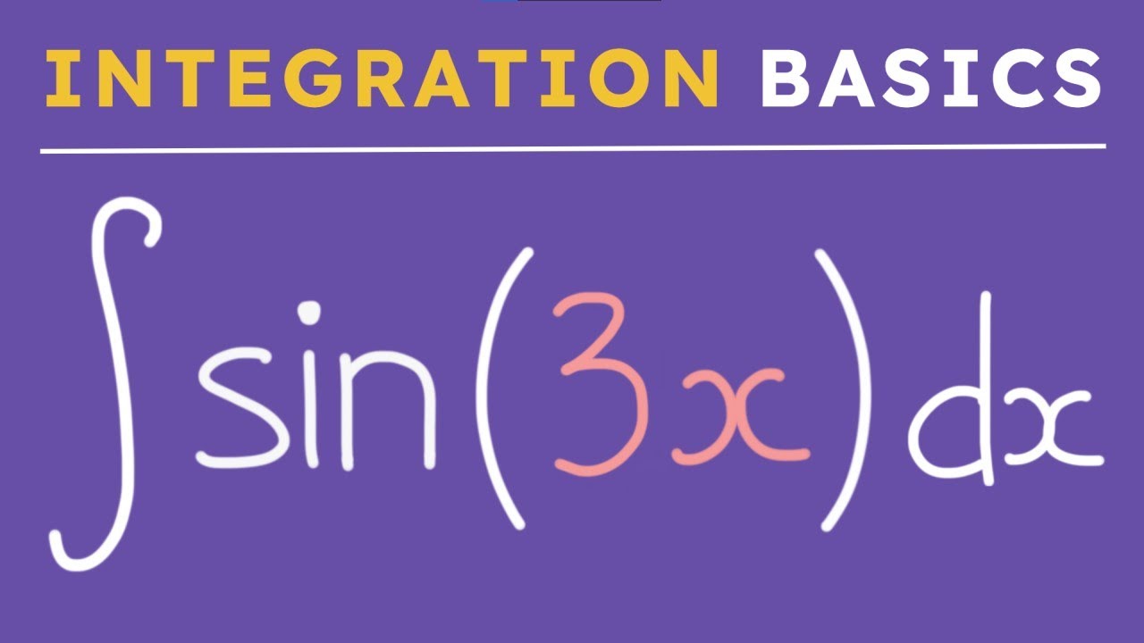 Integral Of Sin 3x YouTube