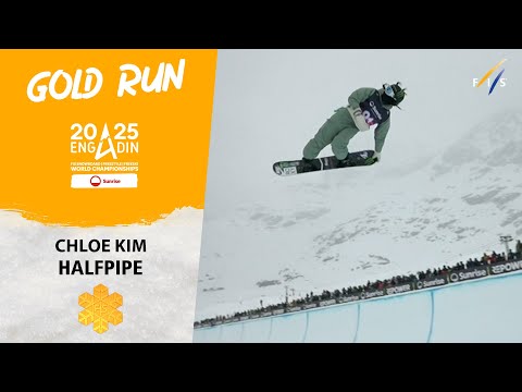 Two-time World Champion Chloe Kim regains gold | Engadin 2025