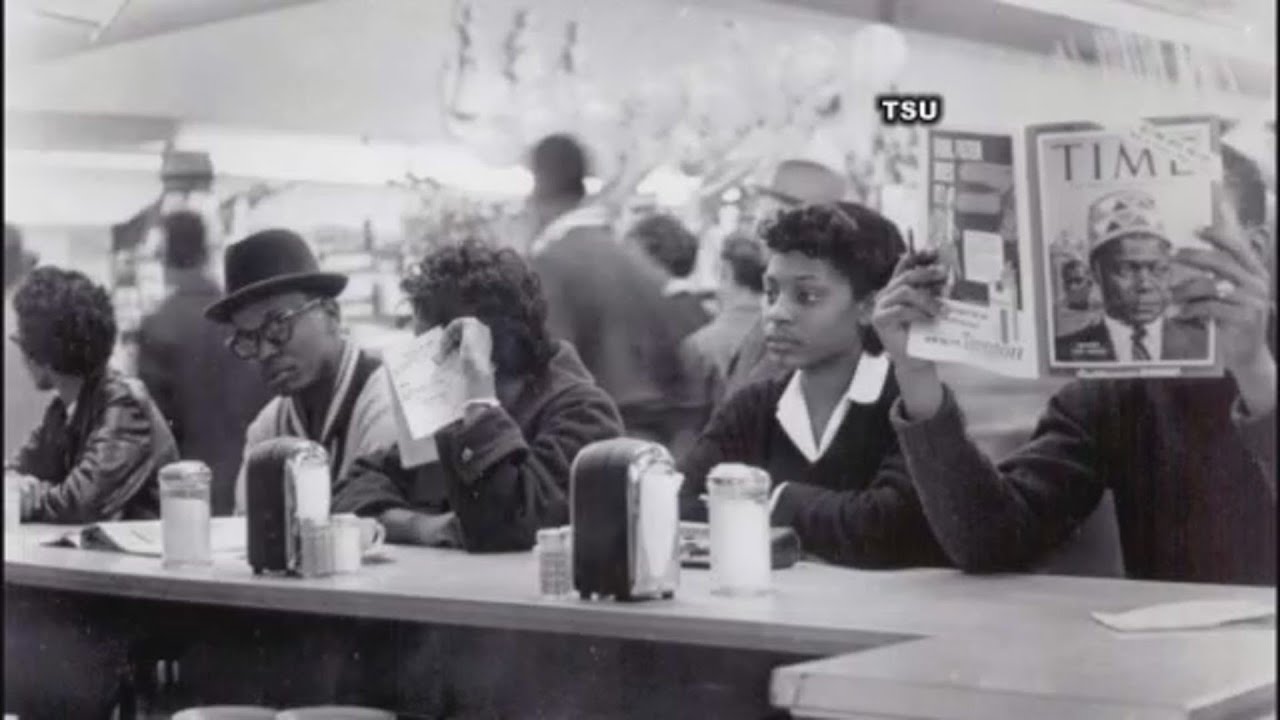 Houston's first sit-in against segregation anniversary - YouTube