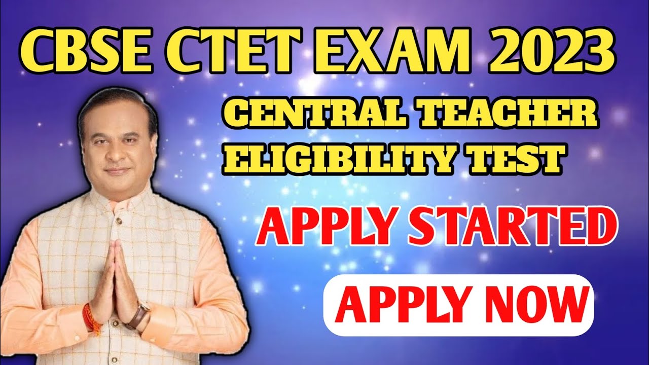 CBSE CTET Notification 2024// CTETApply Full Process Online Apply//Last ...