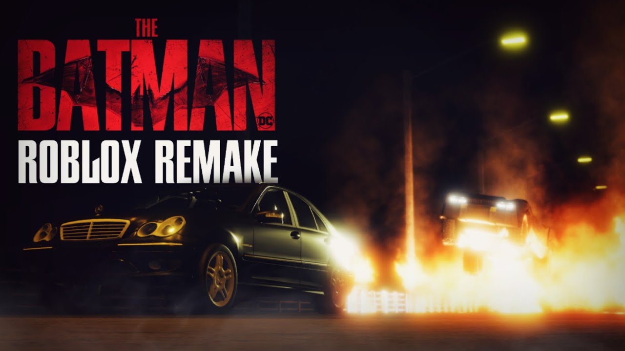 THE BATMAN - Batmobile Trailer (Roblox Remake) | Short Animation - YouTube