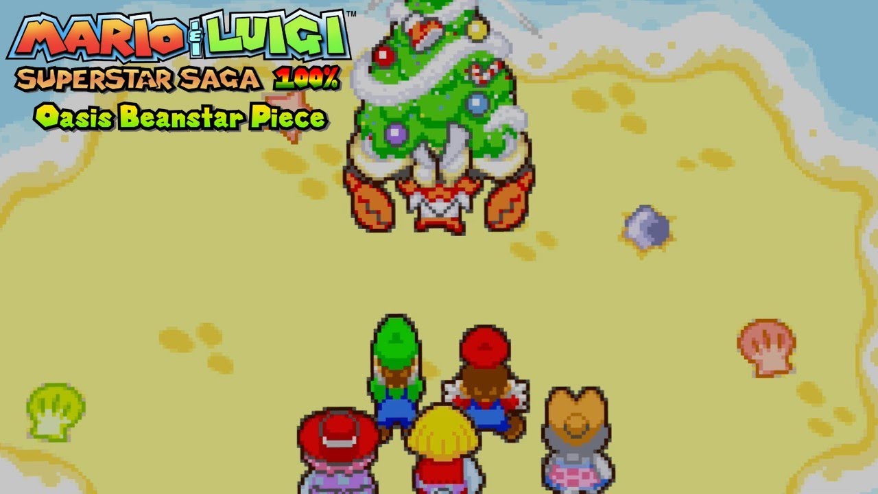 Mario and Luigi: Superstar Saga 100% Walkthrough – Oasis Beanstar Piece ...