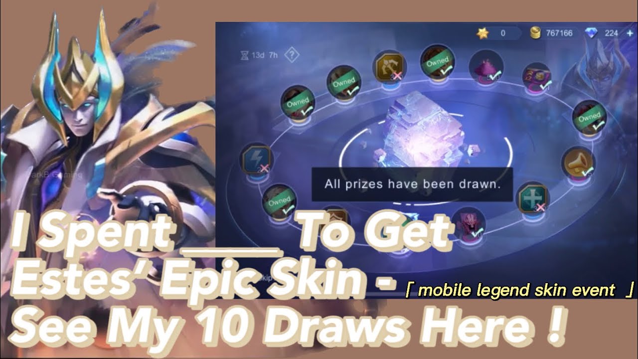 I Spent _____ To Get Estes' Epic Skin - See My 10 Draws Here! - YouTube