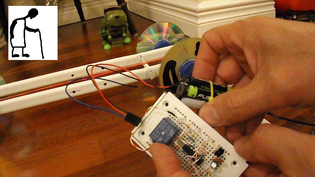 Remote release for rubber band powered car - part 2 - YouTube
