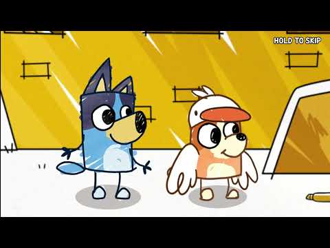 Bluey’s Quest for the Golden Pen All Cutscenes & Ending (Game Movie)