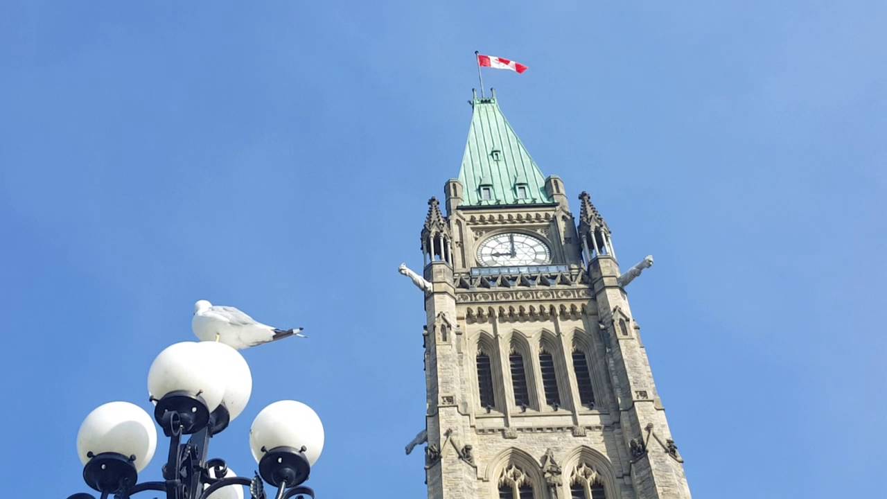 Peace Tower Parliament Hill Ottawa Canada - YouTube