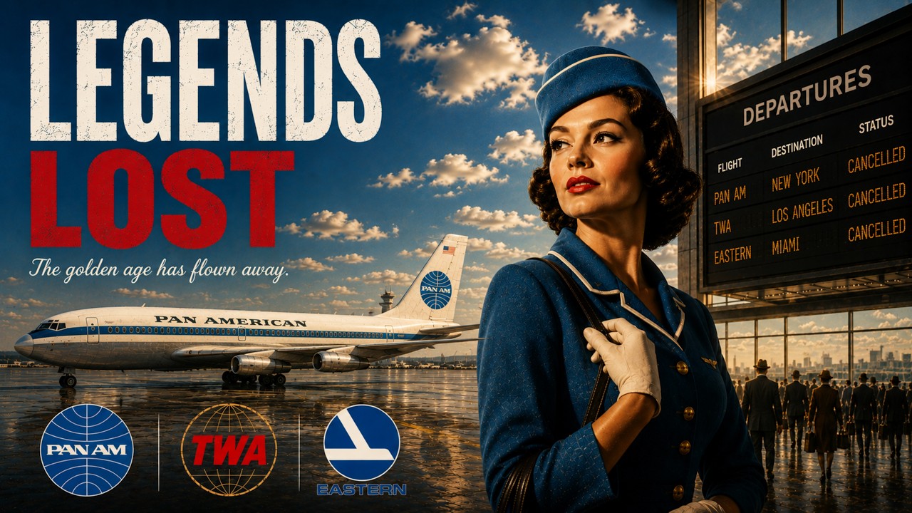 Legends Lost: Pan Am, TWA & Eastern Airlines - YouTube