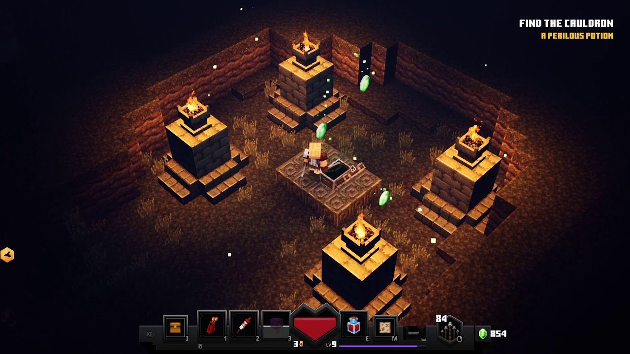 Minecraft: Dungeons | Soggy Swamp | Playthrough Highlights - YouTube