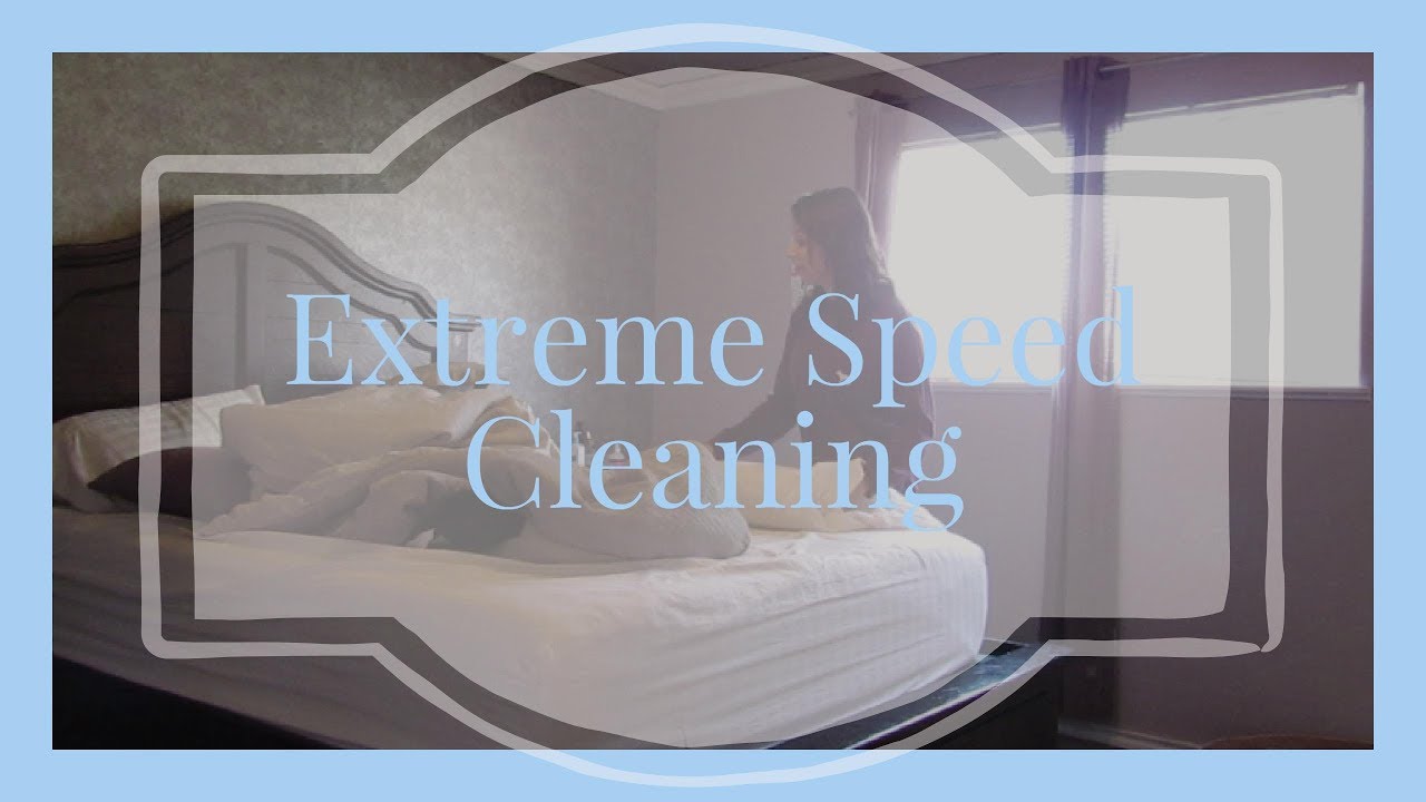 SPEED CLEANING | EXTREME CLEAN WITH ME | CLEANING MOTIVATION | - YouTube