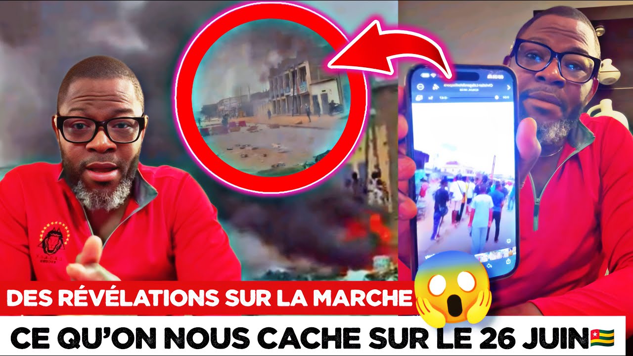 🚨MARC NDA FAIT DES RÉVÉLATIONS SUR LES MANIFESTANTS DU 26 JUIN🇹🇬 - YouTube