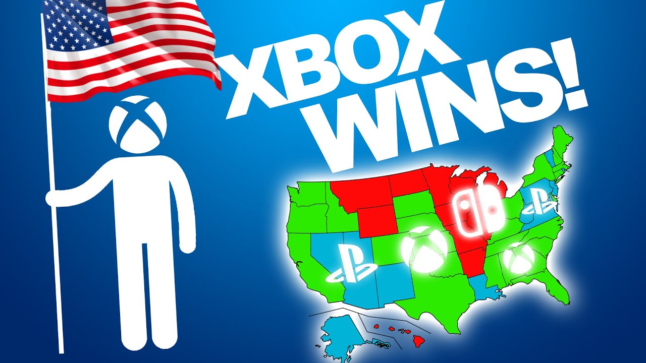 see who wins YOUR state! Switch, Xbox, PS4, or PC? - YouTube