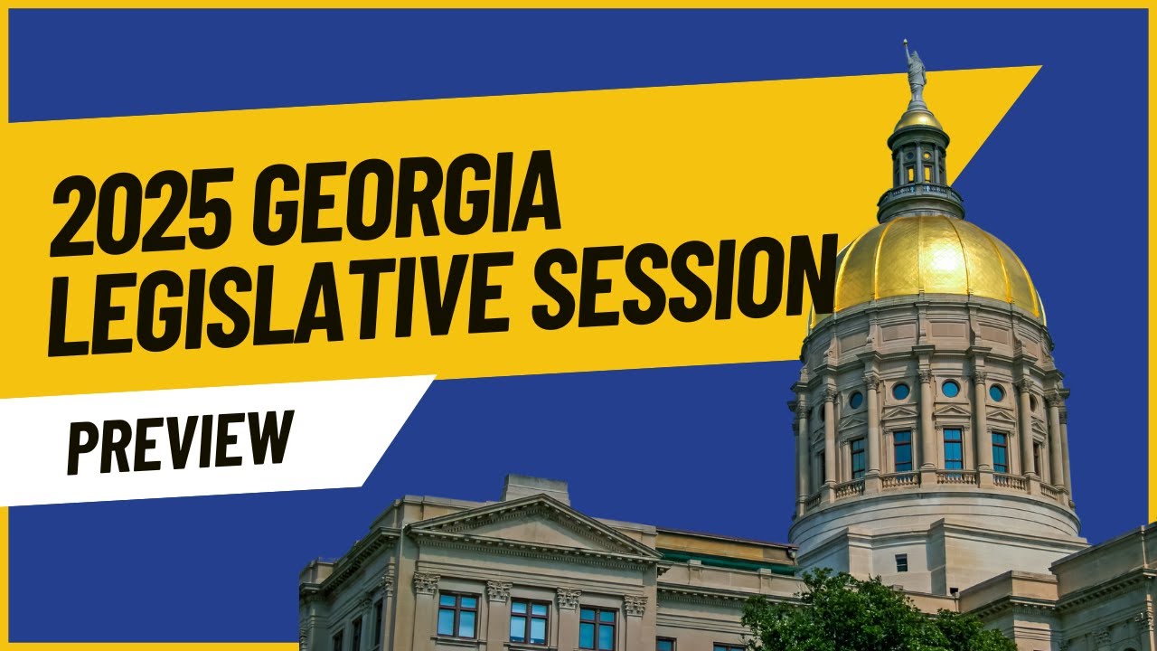 Preparing for the 2025 Georgia legislative session - YouTube