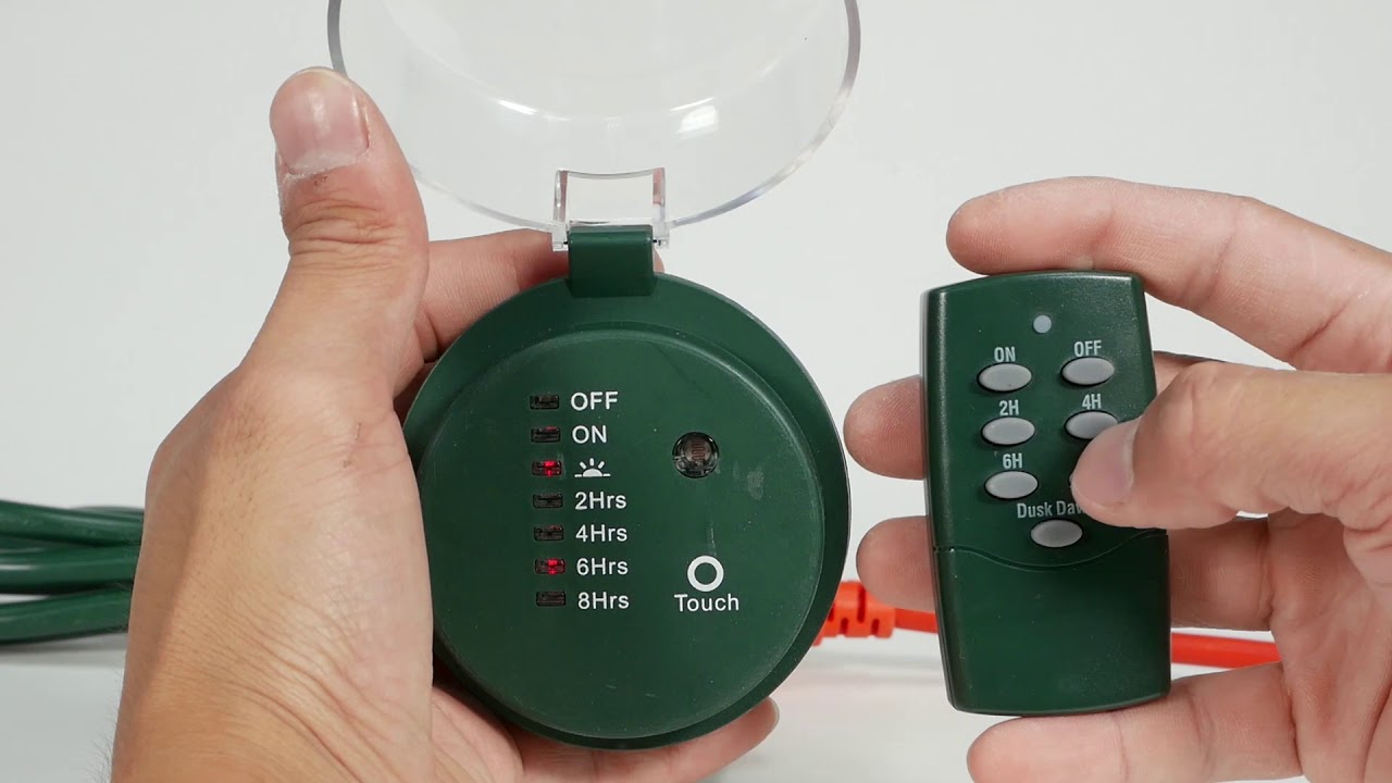 BN LINK BNC60 U13R Outdoor Multi Socket Timer Yard Stake With Photocell