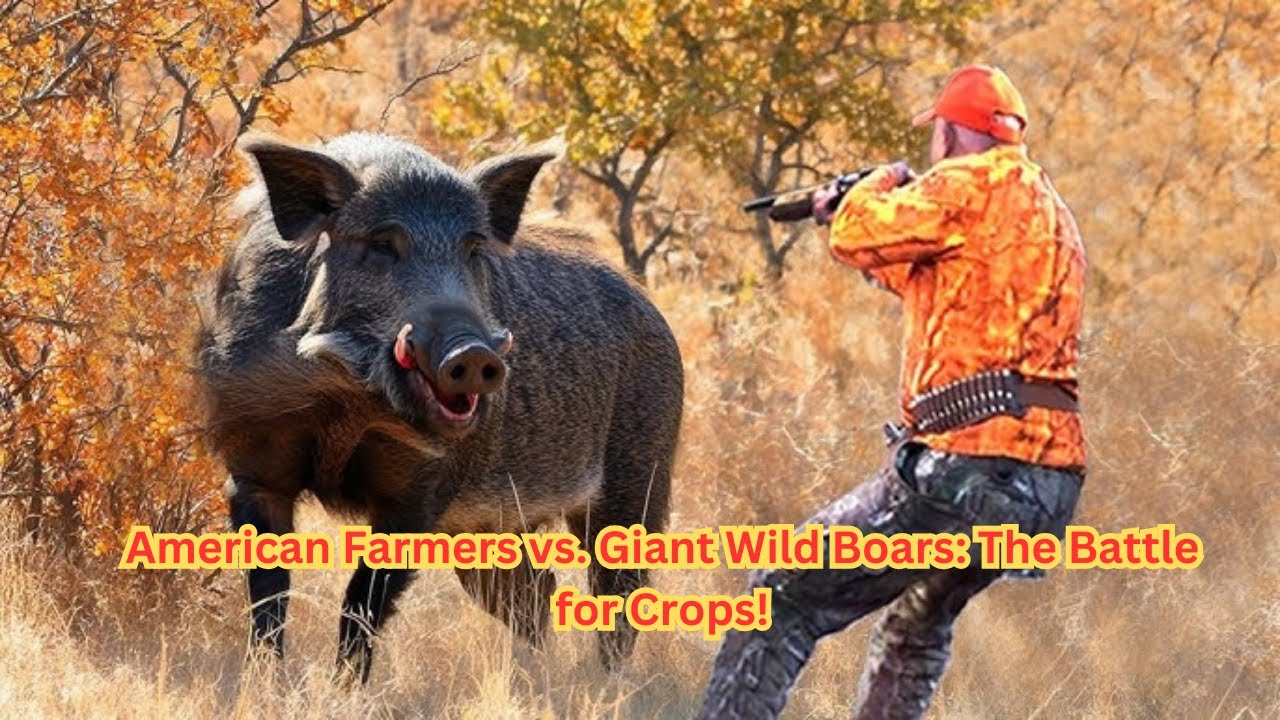 AMERICAN FARMERS ARE AT WAR WITH Giant Wild Boars! - YouTube