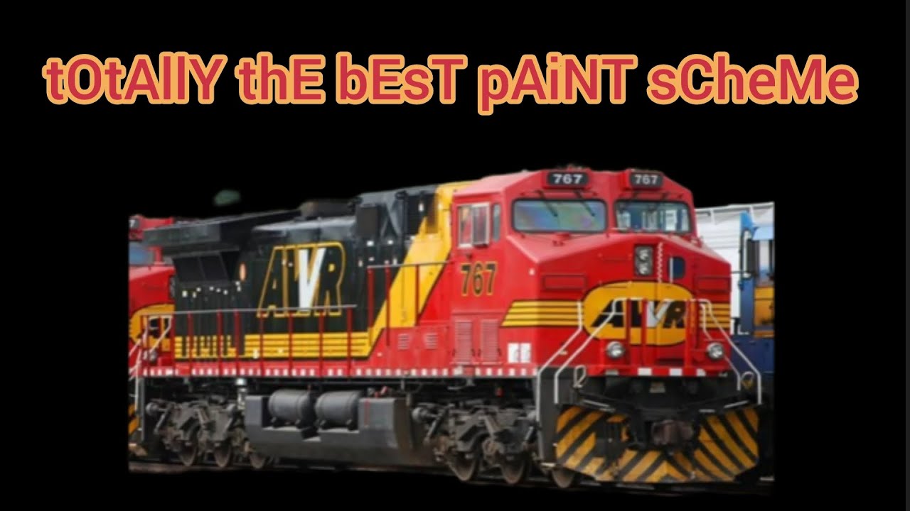 BEST Railroad Paint Schemes of North America - YouTube