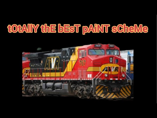 Custom Railroad Paint Scheme