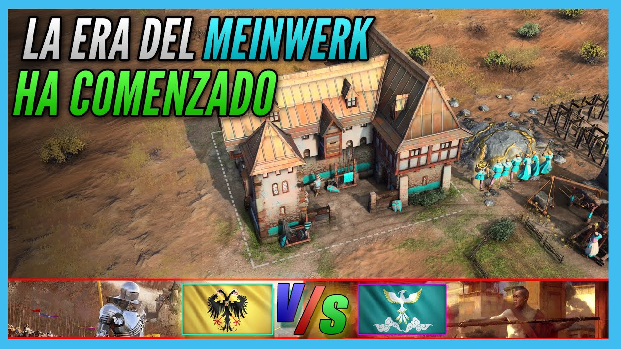 ¡El Palacio De Meinwerk Finalmente es META! - Age of Empires 4 - YouTube