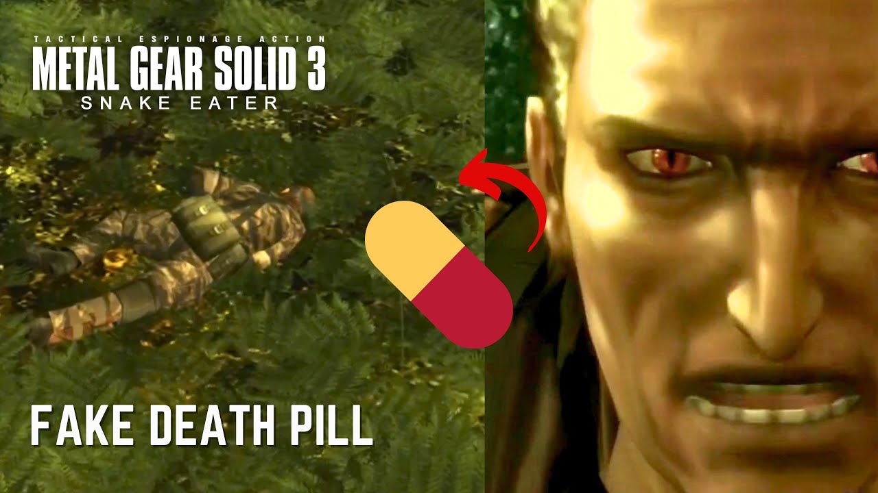 The Fear Fake Death Pill - Metal Gear Solid Master Collection (MGS3 ...