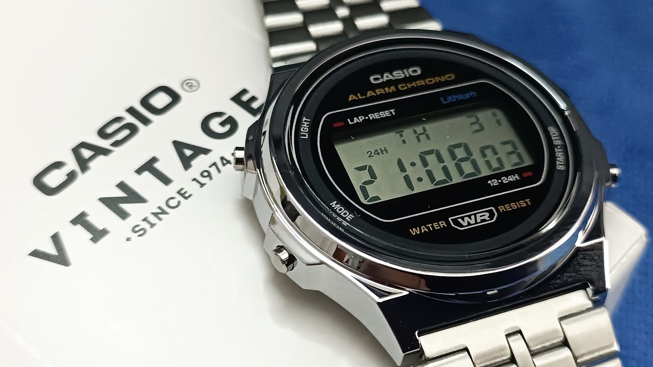 CASIO Digital A171WE #casio #retro #vintage #relojesdigitales - YouTube