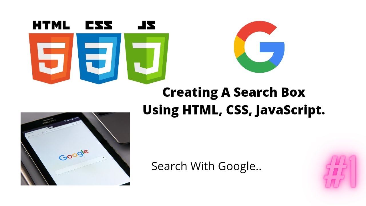 Creating A App Like Google [ Part - 1 ] - YouTube