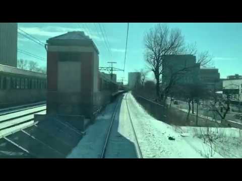 Metra Train Cab Car Ride On The MED From Millennium Station To ...