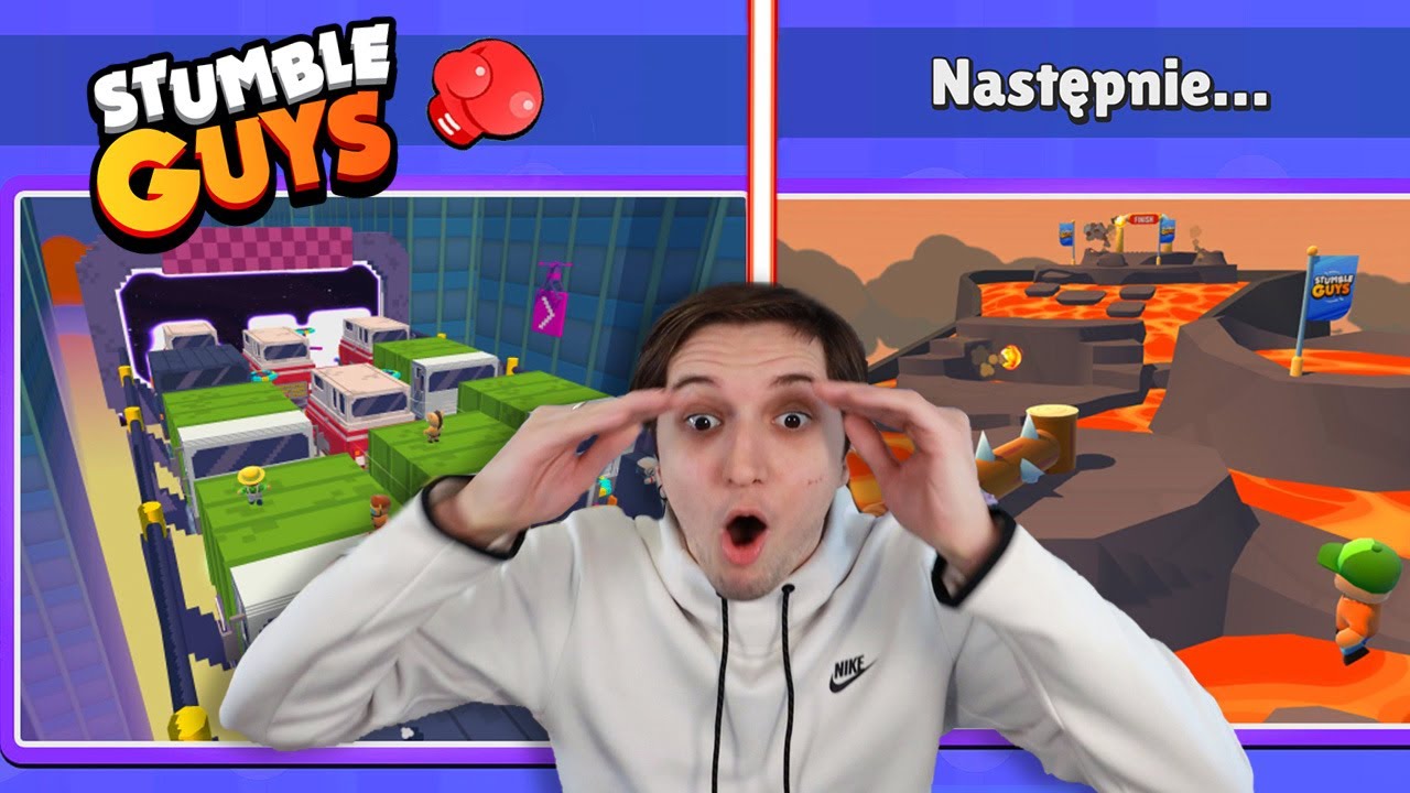 NOWE MAPY i NIESAMOWITY TRICK *gwarantuję wygraną* 😎 Stumble Guys - YouTube