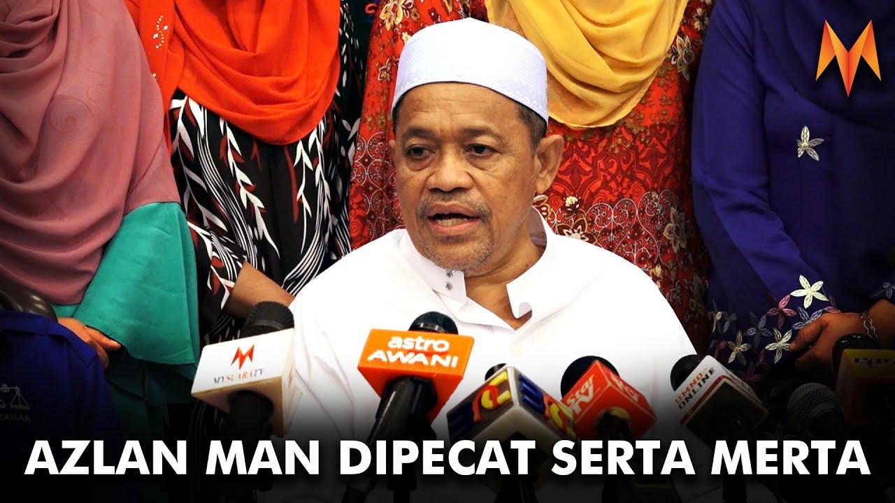 Azlan Man Dipecat Serta Merta - Shahidan - YouTube