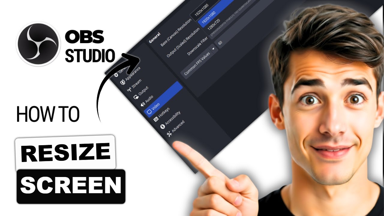 How to adjust screen size in OBS Studio (Easiest Way)(2026 Guide) - YouTube