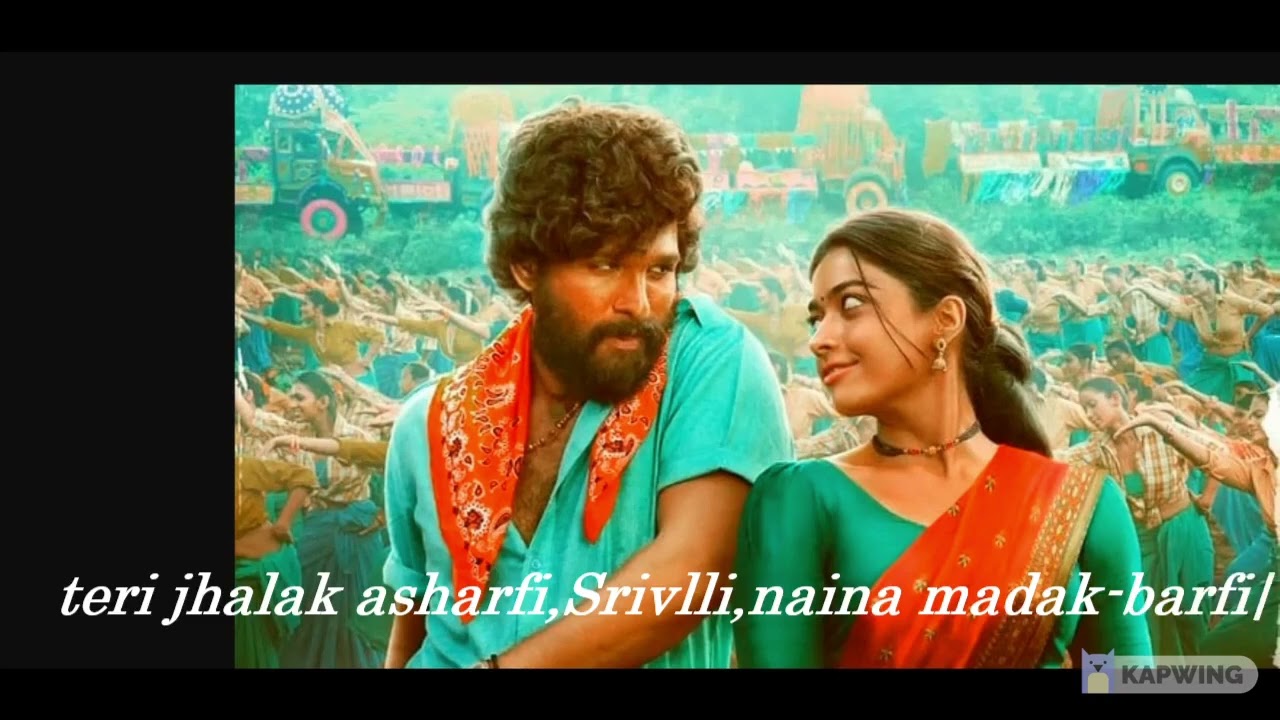 Srivalli (Lyrics) | Pushpa | Allu Arjun, Rashmika Mandanna | Javed Ali ...