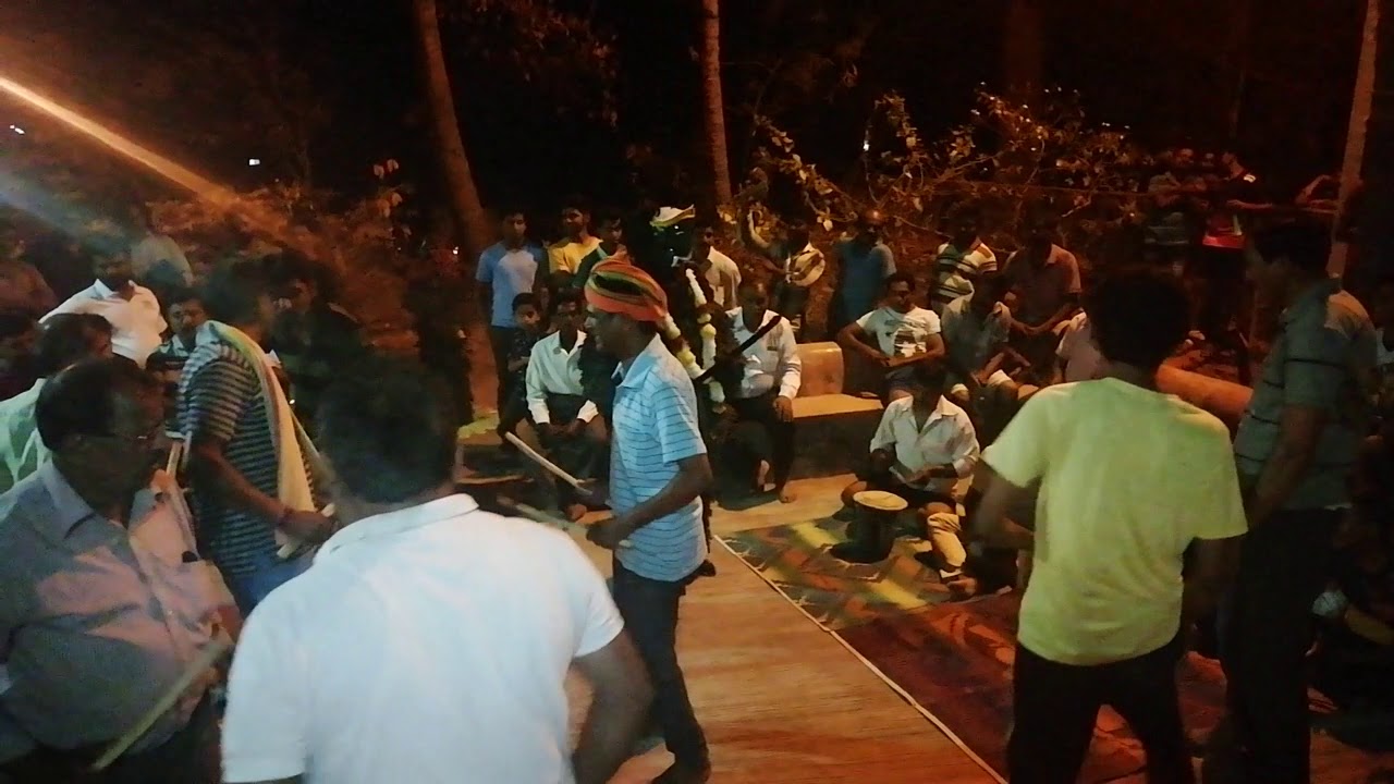 Holi function in binaga(2) - YouTube