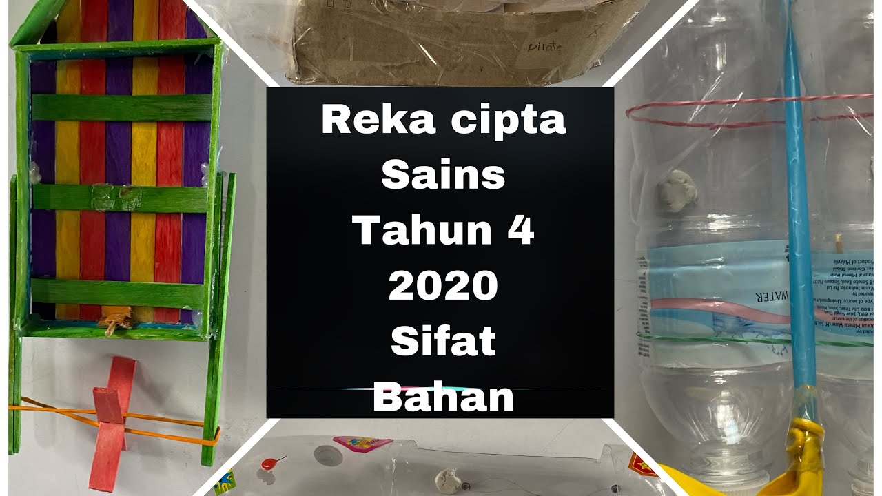 Projek Sains 4 Arif : Reka cipta dari bahan buangan - YouTube