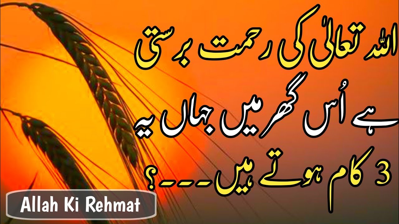 ALLAH Ki Rehmat | Quotes about Allah in Urdu | Rehmat Quotes - YouTube