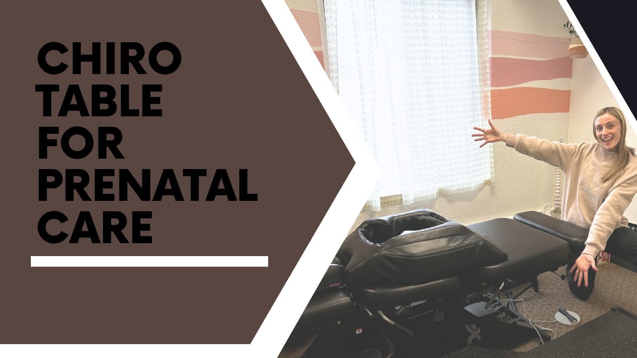 Chiropractic Table for Prenatal Specialist | What to Look For - YouTube