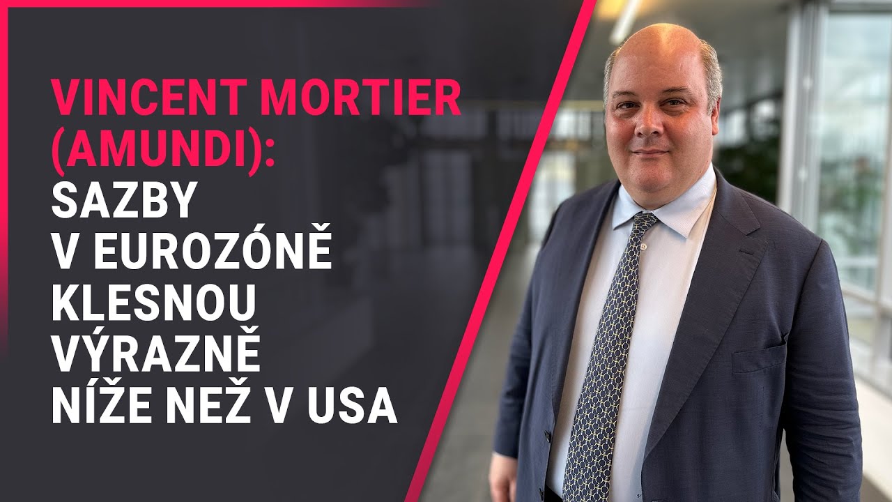 Vincent Mortier (Amundi): Sazby v eurozóně klesnou výrazně níže než v ...