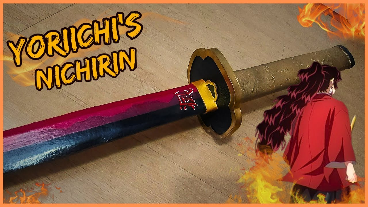 Yoriichi Nichirin Tutorial | Demon Slayer Cosplay | Cosplay Tutorial ...
